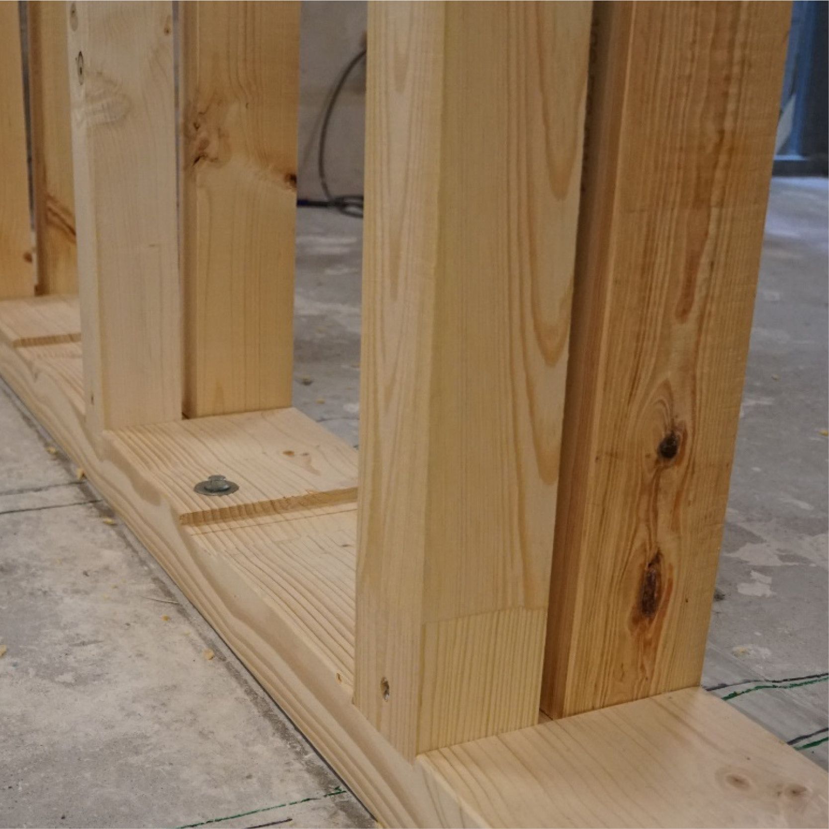 OneFrame-Wall getrennter Ständer